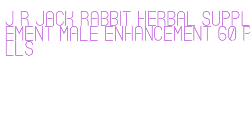 What does j r jack rabbit male enhancement 60 pills contain - Tukka ...